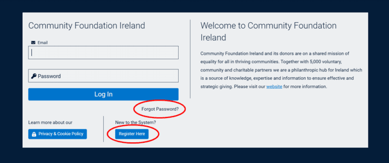 Grants Resources page - Community Foundation Ireland